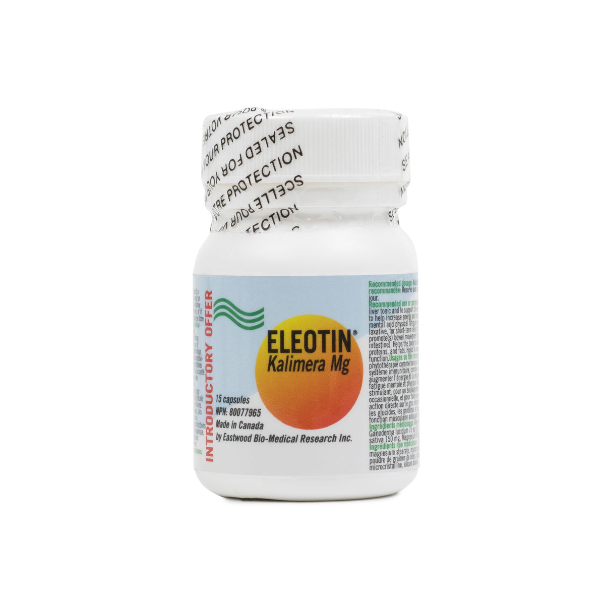 Intro Offer Eleotin® Kalimera Mg (15) – Eastwood Companies